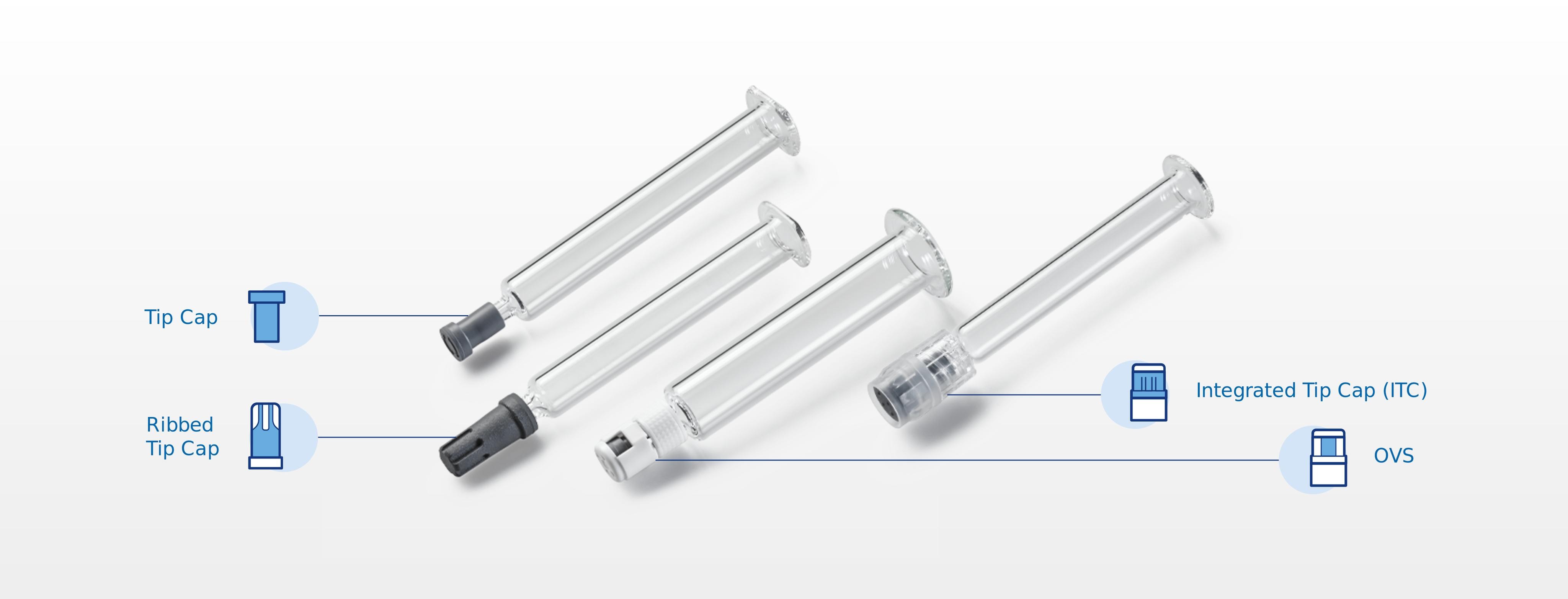 Pre-sterilized syringe systems: Alba, Nexa, Fina syringes systems ...